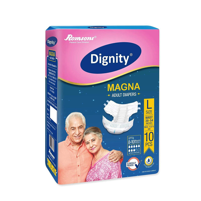 Dignity Magna Adult Diapers Large – Shop Online