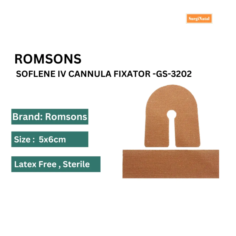 Romsons Soflene 5x6cm – GS-3202 Surgical Dressing